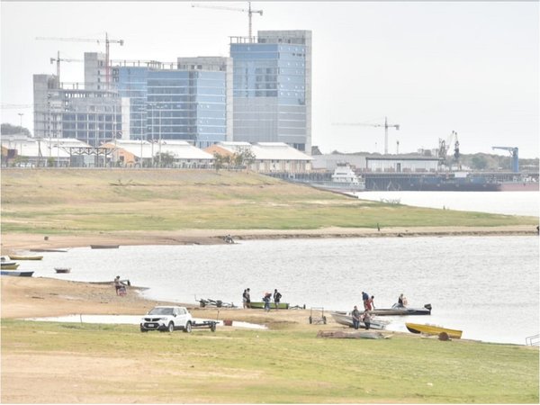 El río Paraguay ya registra su nivel más bajo en los últimos 50 años